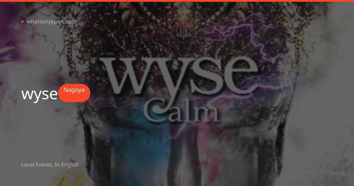 wyse | Live Concert in Nagoya 2026